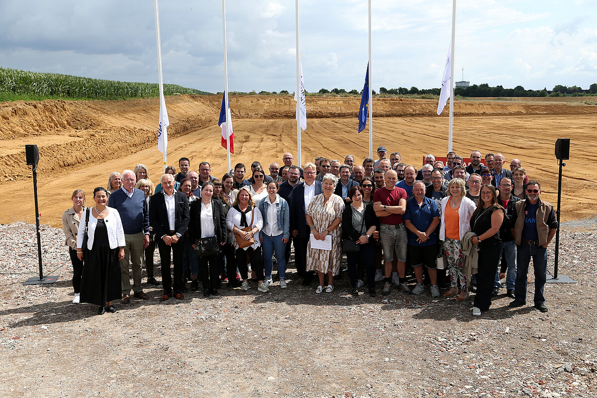 AUNDE France: Launch of the construction work for the new plant